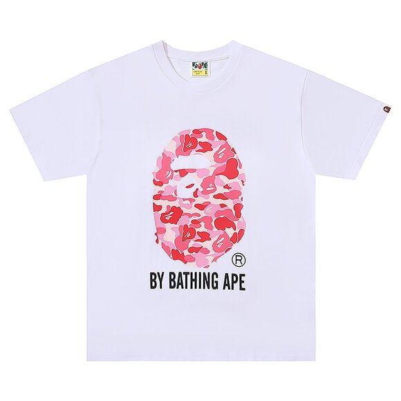 Bape | Shirts | Bape Abc Camo Ape Head Tshirt White Pink A Bathing Ape ...